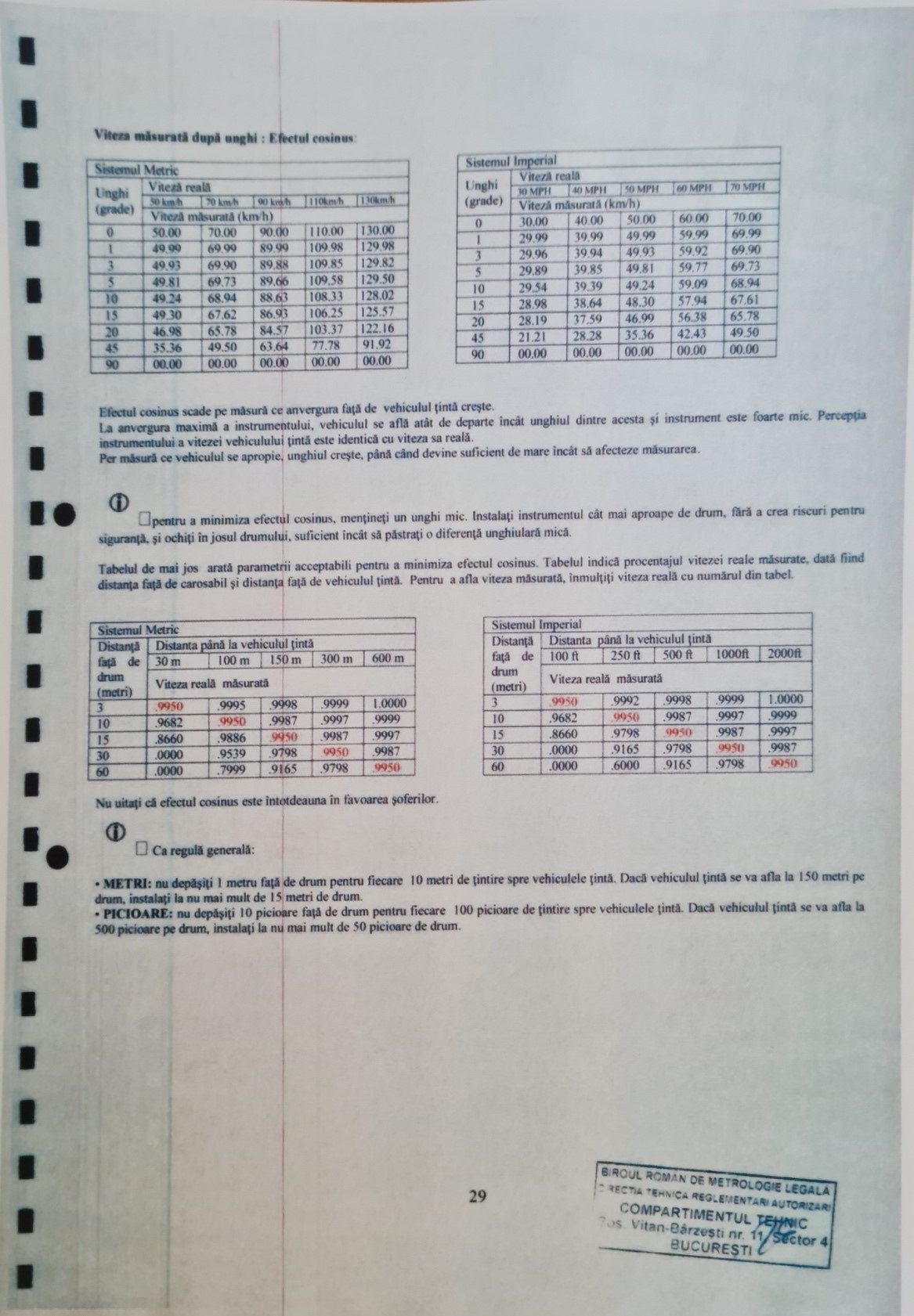 Radar tip pistol – vicii tehnice (partea a II-a) - BihorJust.ro