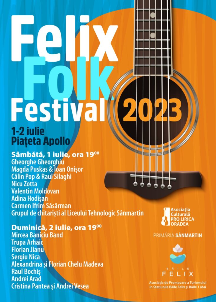 Festivalul naţional de folk începe în 1 iulie la Băile Felix / Invitaţi ...